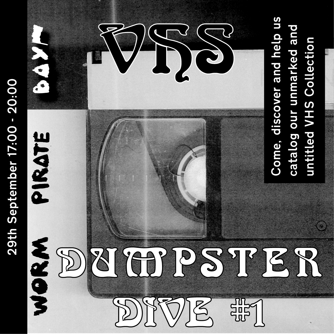 WORM Pirate Bay Dumpster Dive #1 - Worm - A Rotterdam based ...