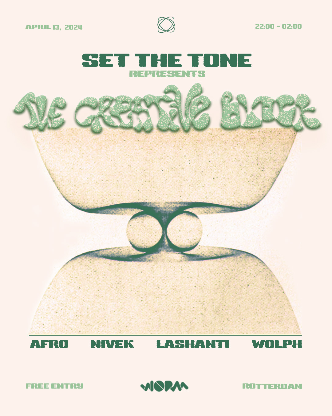 SET THE TONE PRESENTS THE CREATIVE BLOCK - Worm - A Rotterdam based ...