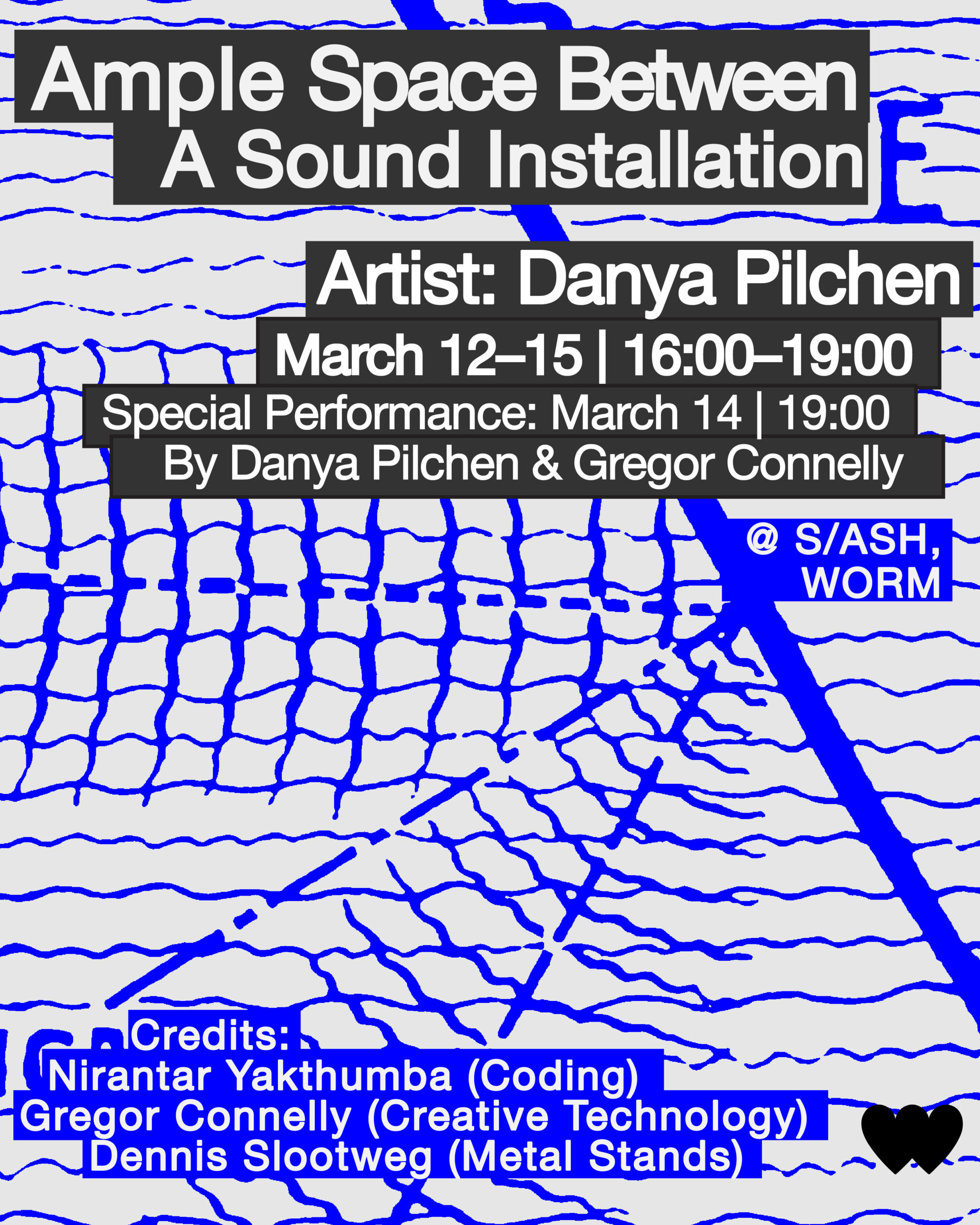 Ample Space Between/ Sonic Installation Opening - Worm - A Rotterdam based organisation working ...