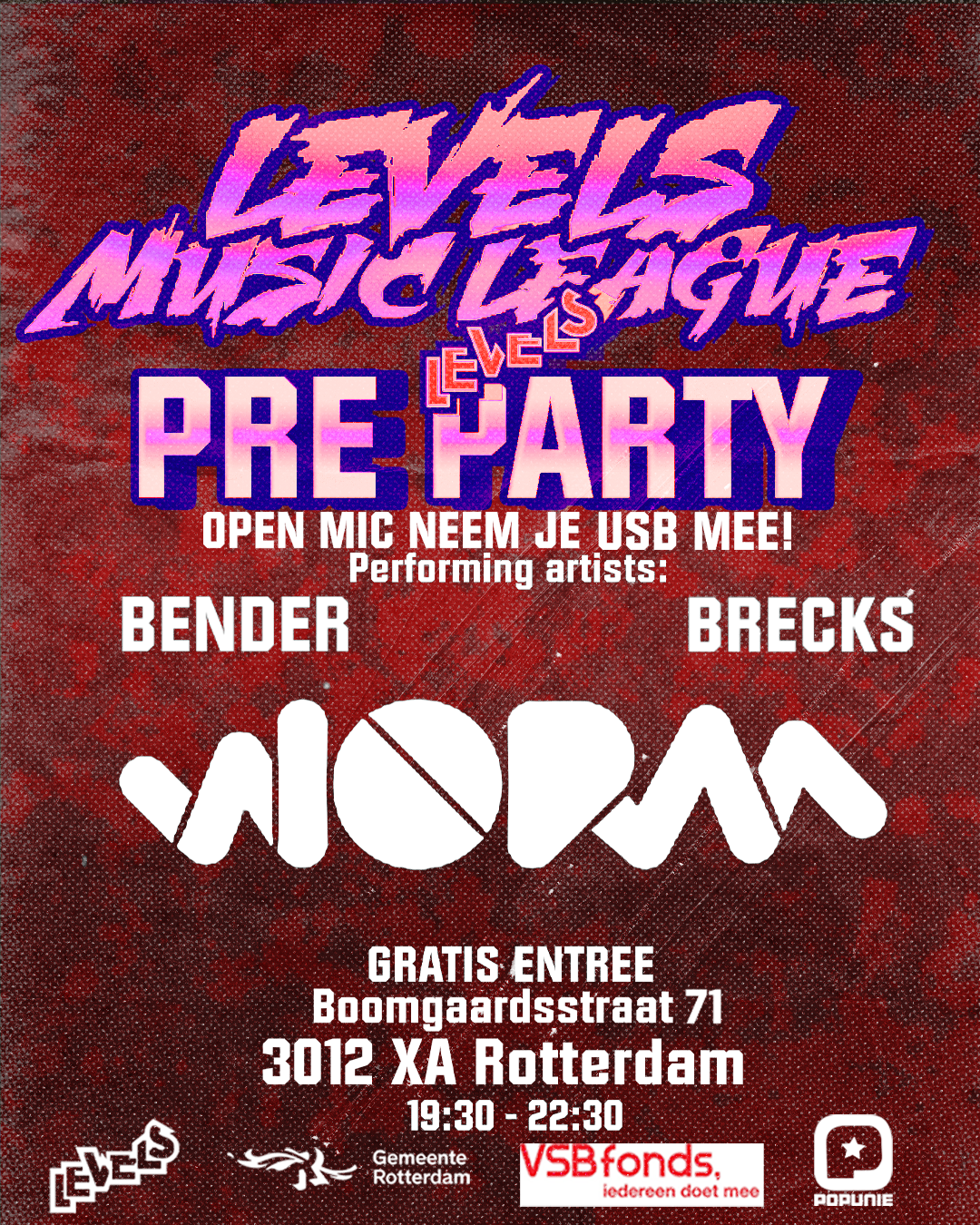 Levels Music League - Worm - A Rotterdam based organisation working at ...